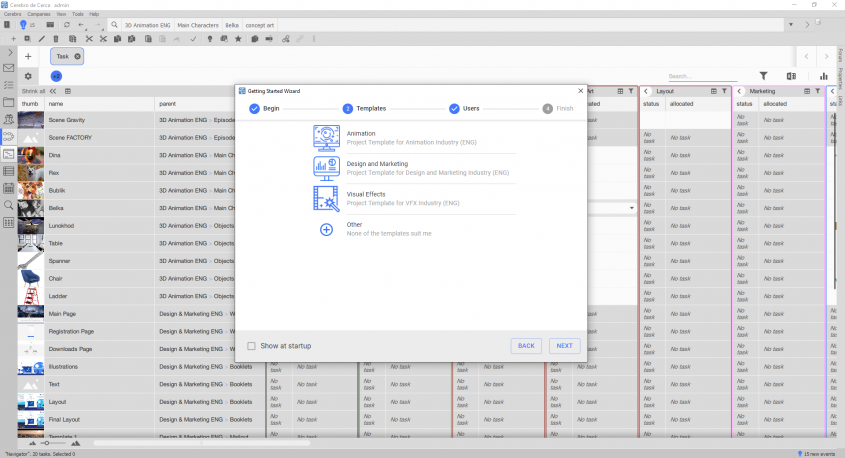 Deadline Charts, Project Templates, and more – Cerebro