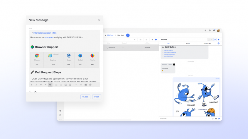 Universal messaging format for the desktop&web – Cerebro